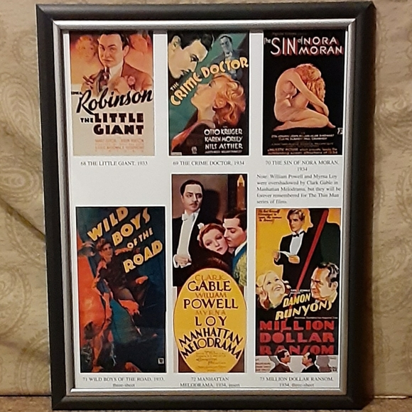 Wall Decor | Vintage Crime Movie Posters New | Poshmark